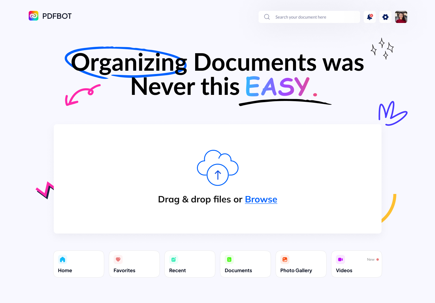 Document Management Web Design by Ayush Bajpai on Dribbble