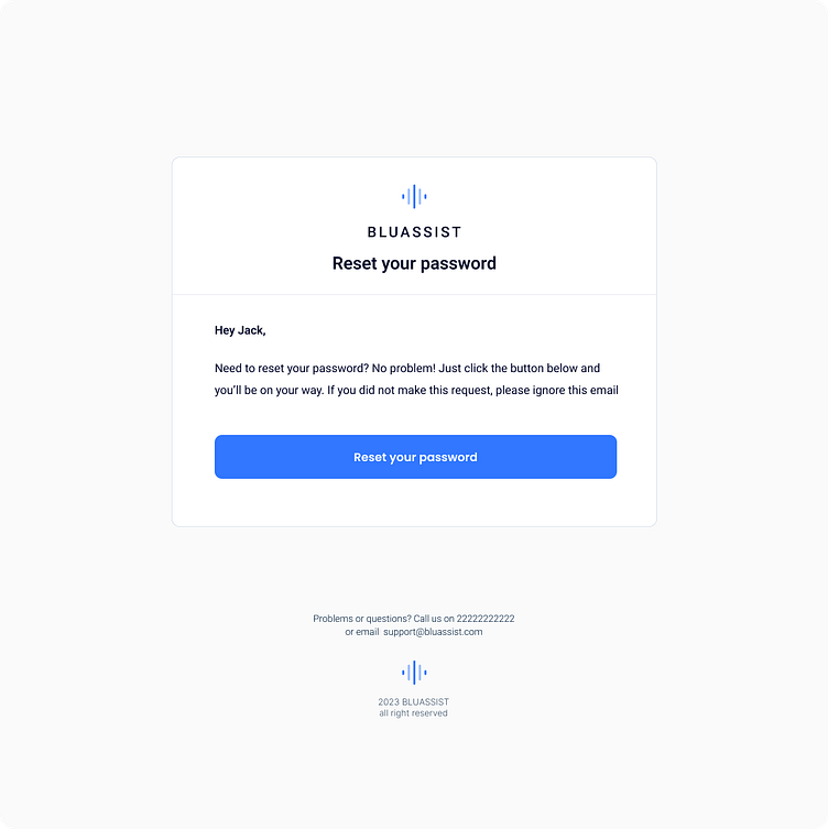Reset Password - Email Template by Tihitena Mesfin on Dribbble Reset Password - Email Template by Tihitena Mesfin on Dribbble