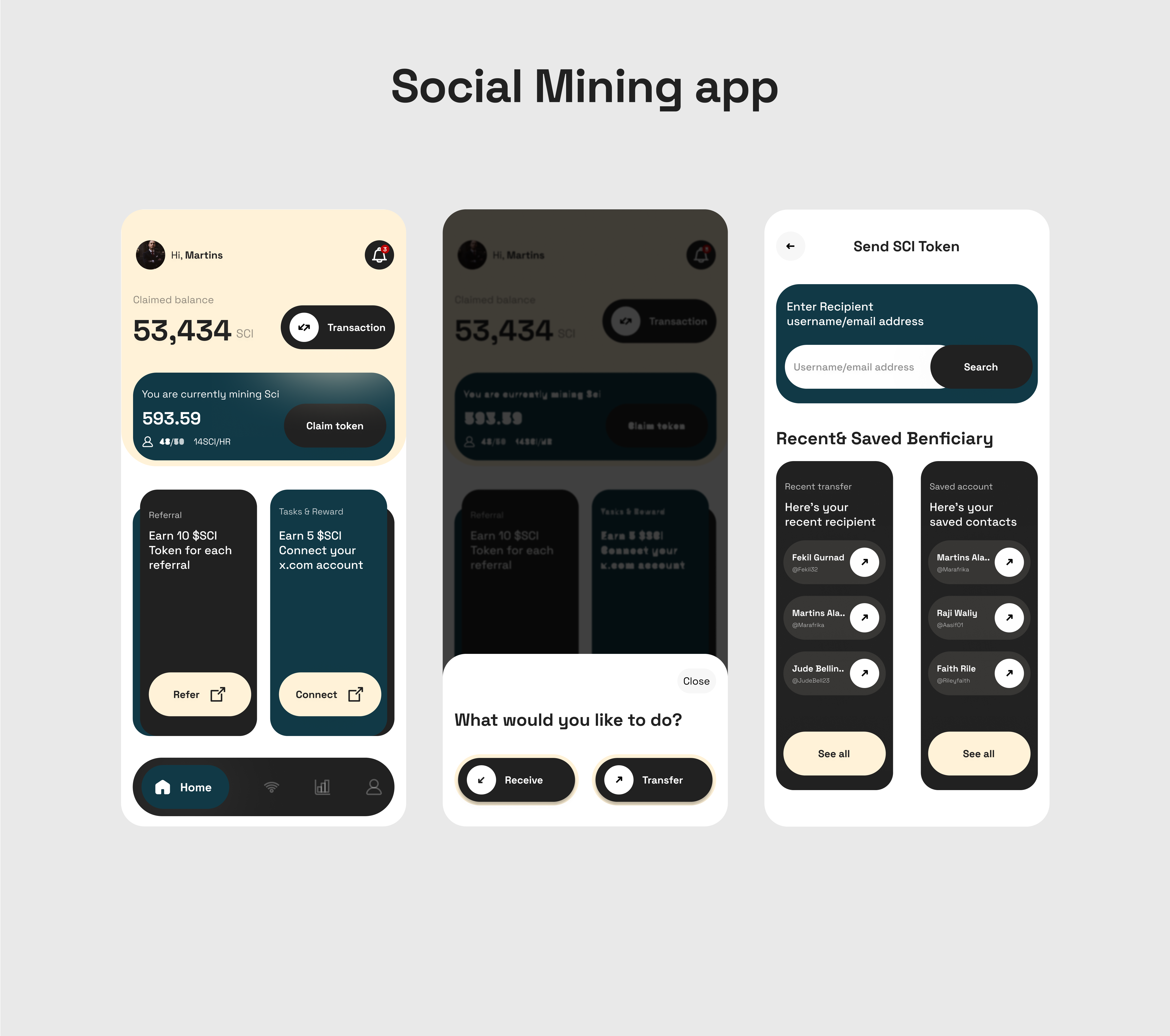 Mining App designs, themes, templates and downloadable graphic elements ...