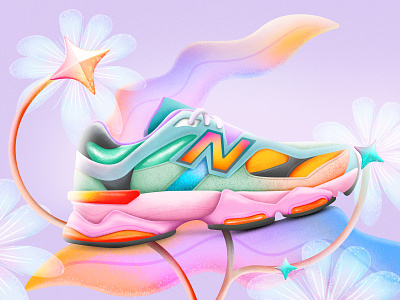 New Balance sneakers by Mariam Zakaidze on Dribbble