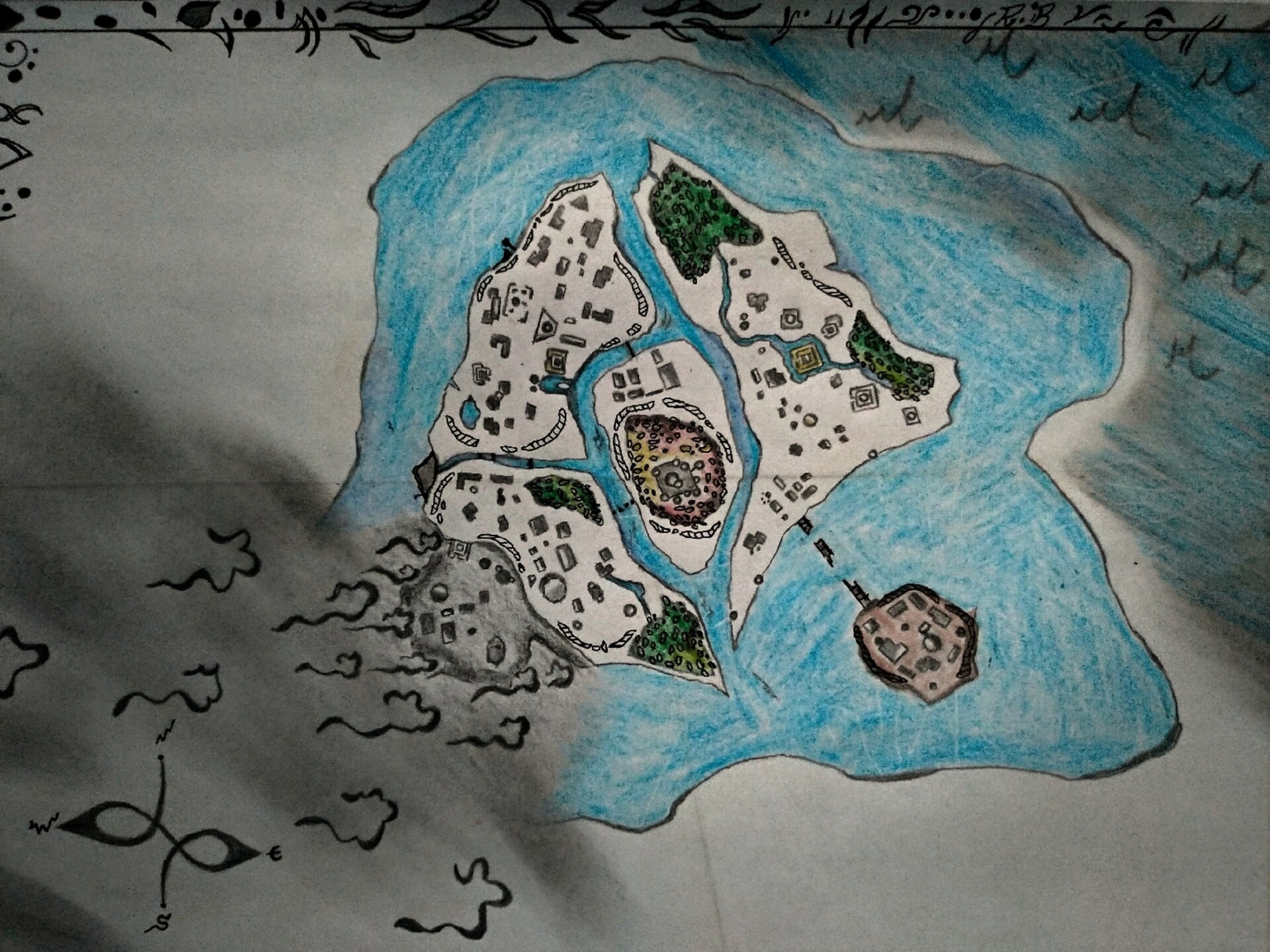 Drawing my World - Umbra map by Renato on Dribbble