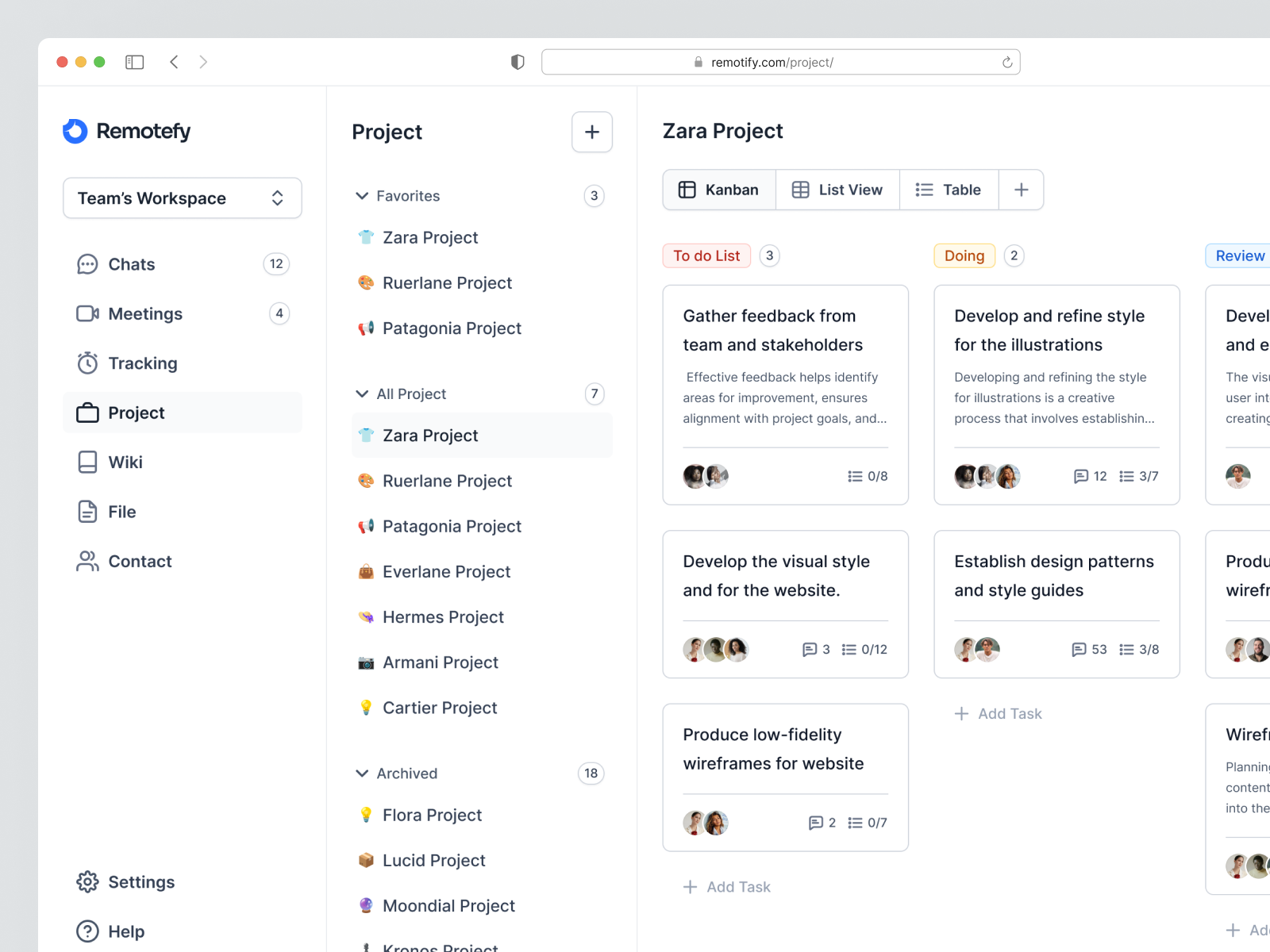 Remotefy - Remote Team Management Saas Webapp | Project by Hilal RF on ...