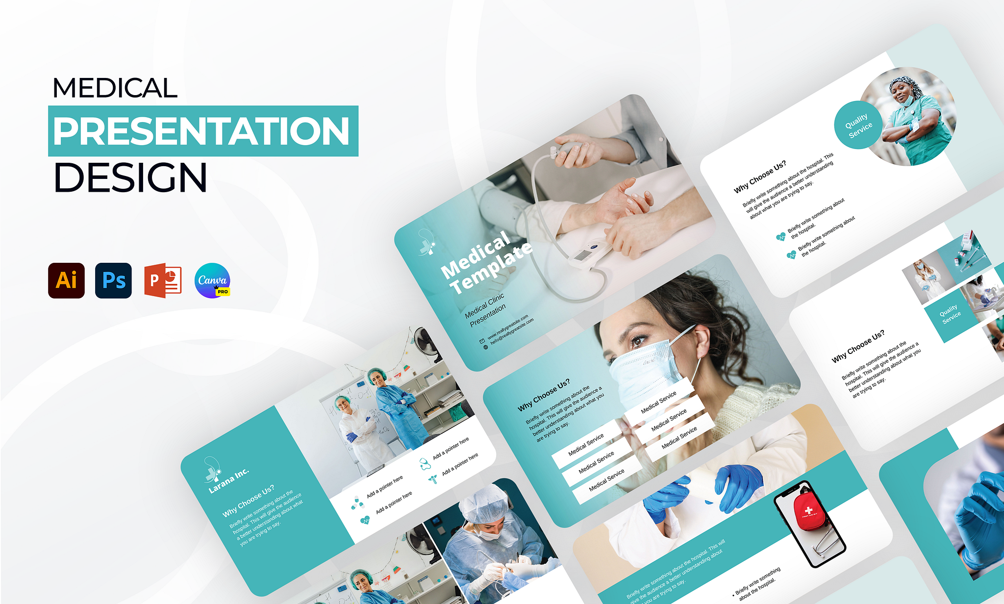Medical Presentation Design by Fatema Akhter koli on Dribbble