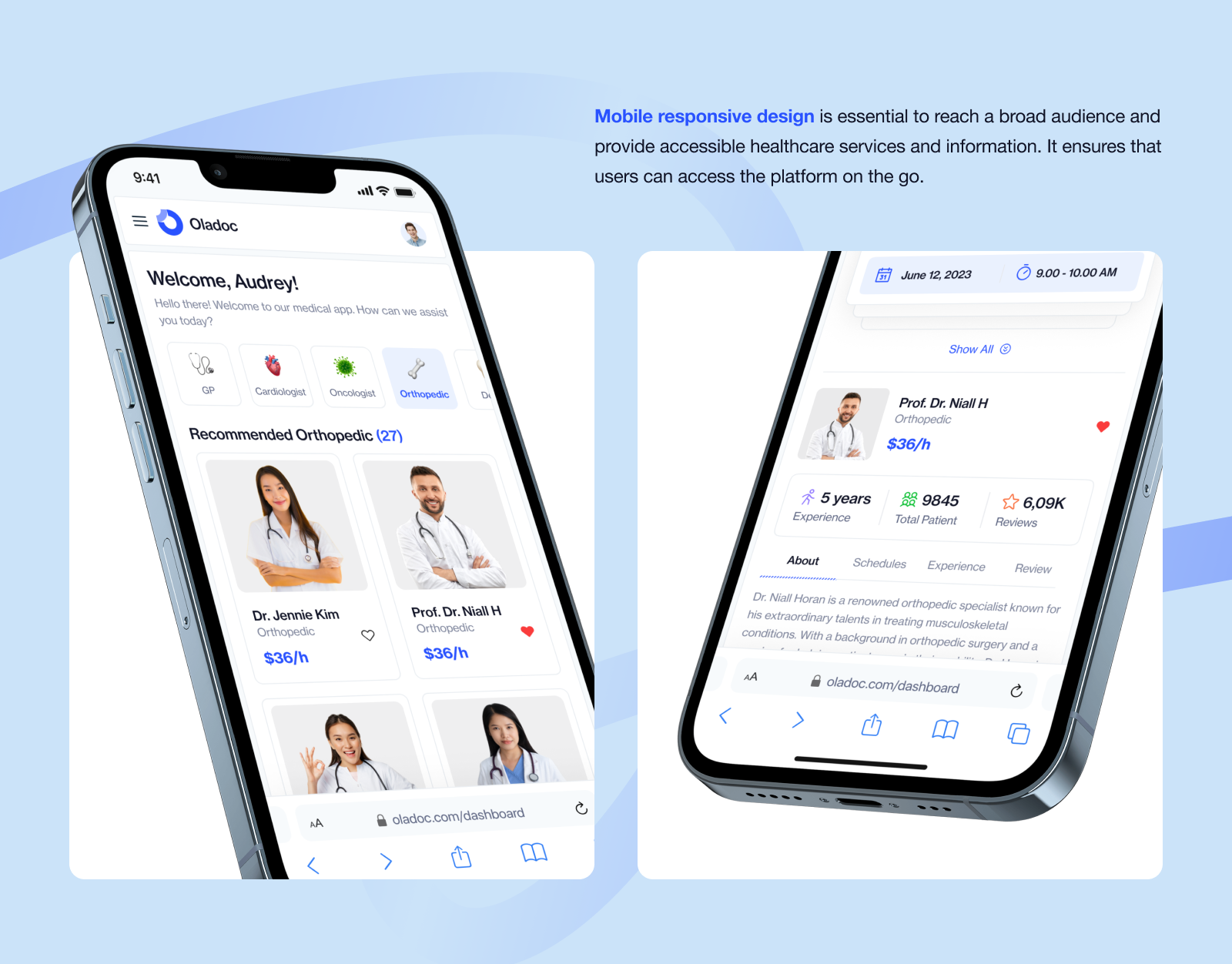 Oladoc - Healthcare Mobile Version by Zaini Achmad® for Vektora on Dribbble