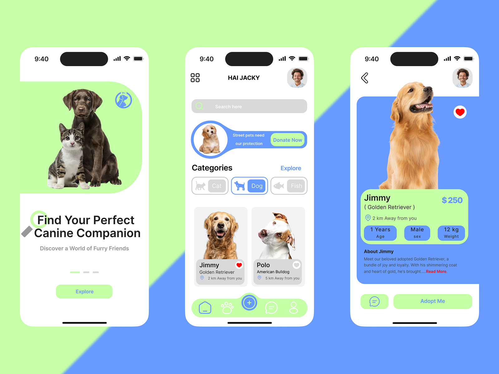 PET APP UI DESIGN by madhan ui ux on Dribbble