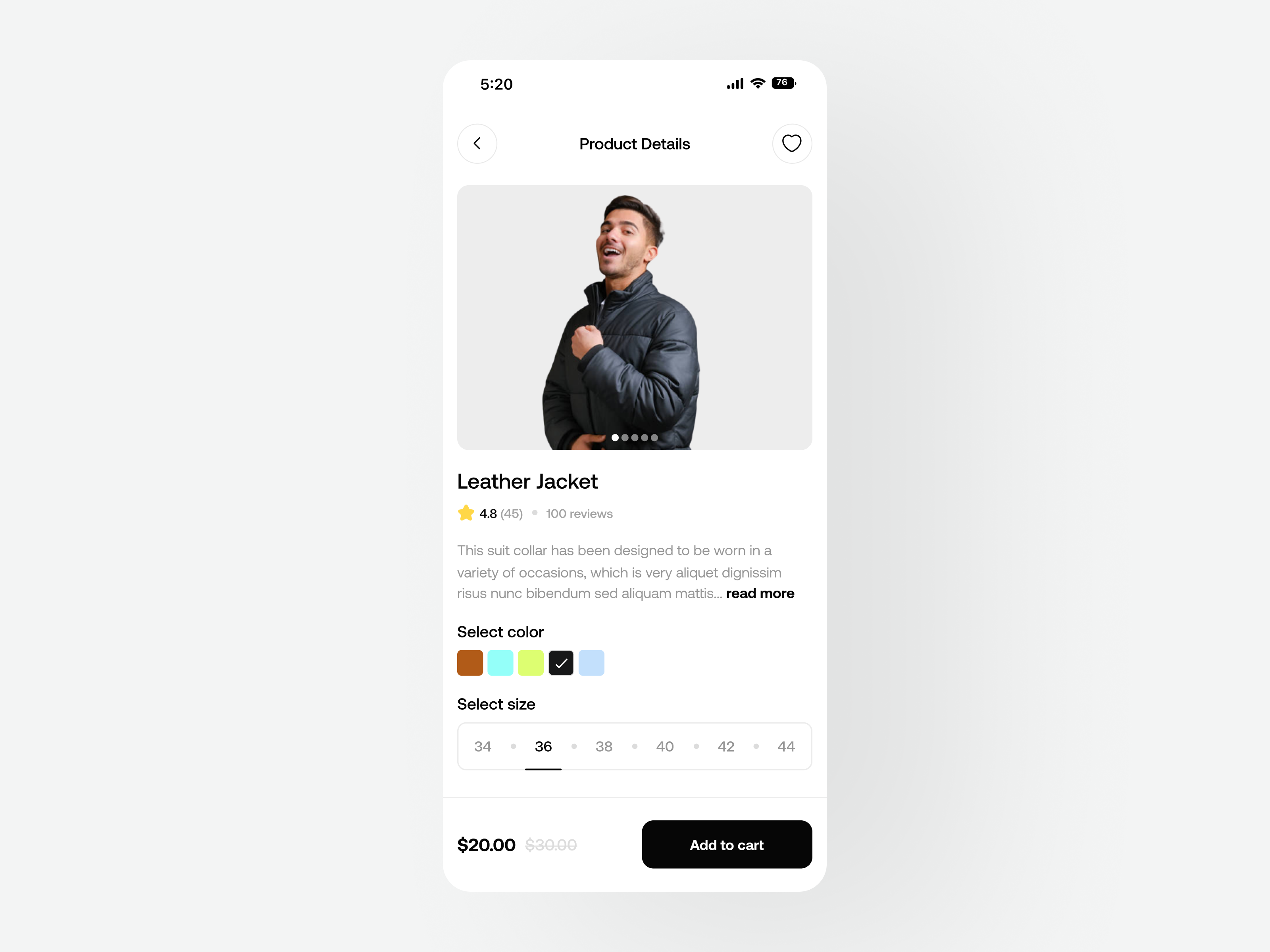 Fashion E-commerce App by Abraham John on Dribbble