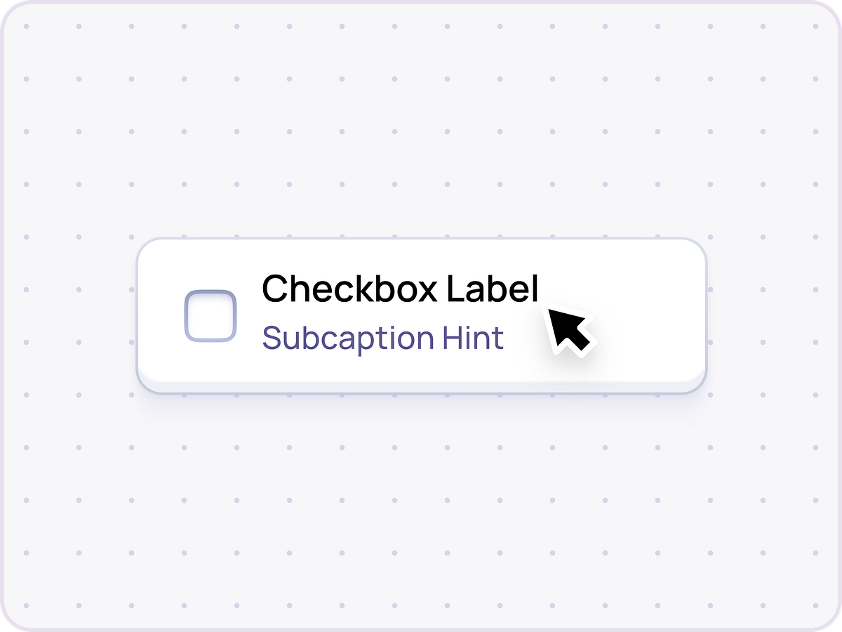 Checkbox UI Design: Key Principles for Creating Intuitive UX by Roman ...