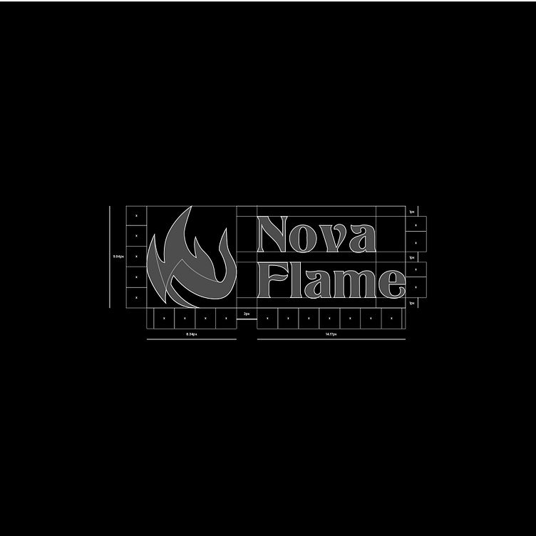 Nova Flame Logo Design By Krazy Brand Designs On Dribbble