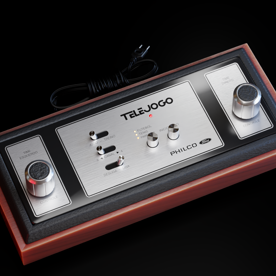 Telejogo - The First Video Game Console Launched in Brazil by psthome ...