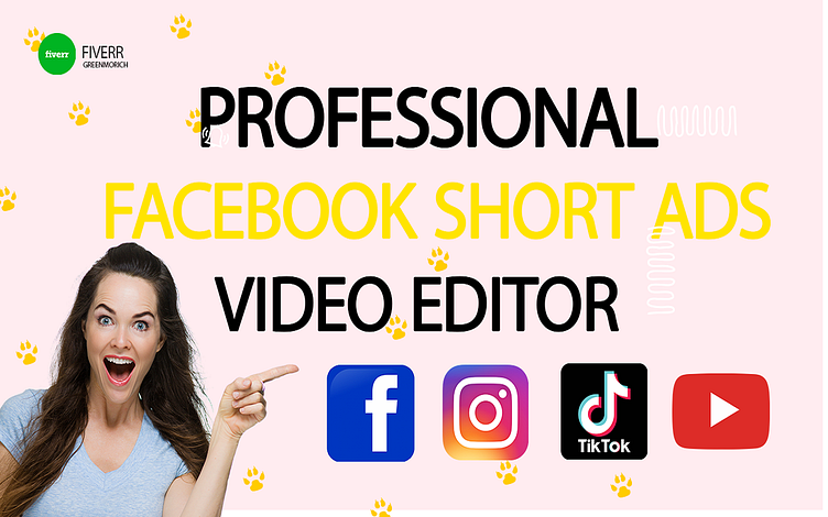 Professional Facebook short ads video editor by GreenMorich on Dribbble