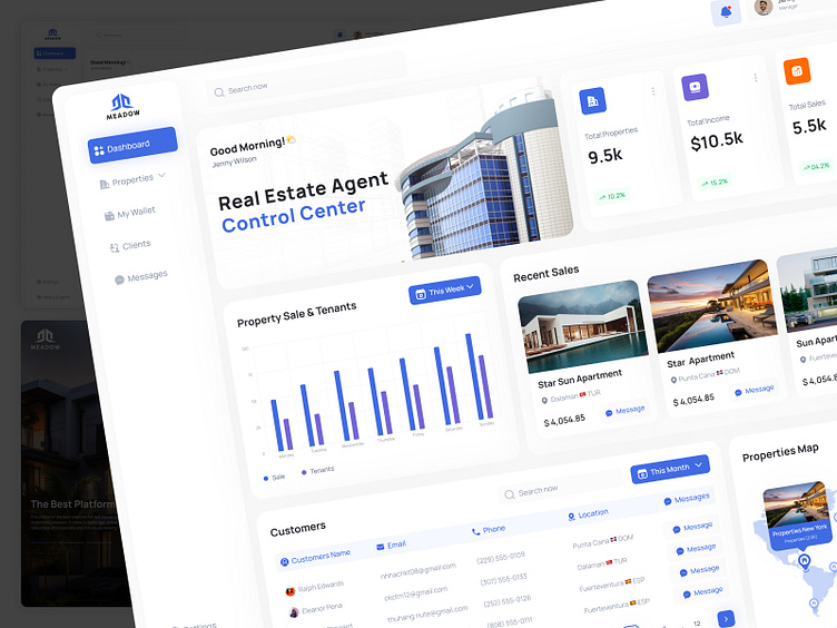 Real Estate UI Design Elegance by Backbencher Studio! by Backbencher UI ...