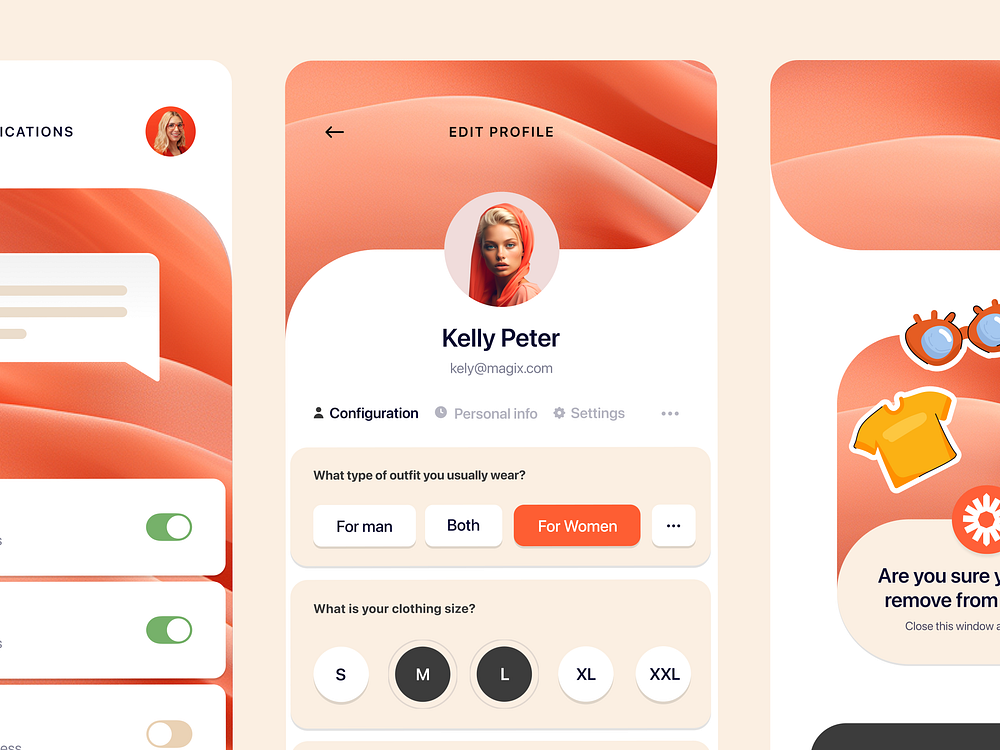 Browse thousands of Profile UI images for design inspiration | Dribbble