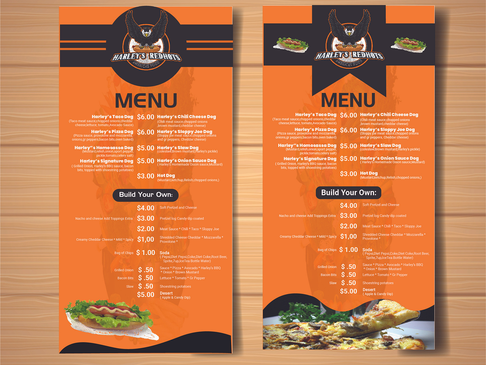 Menu Board Design || print design by Rafia Begum on Dribbble