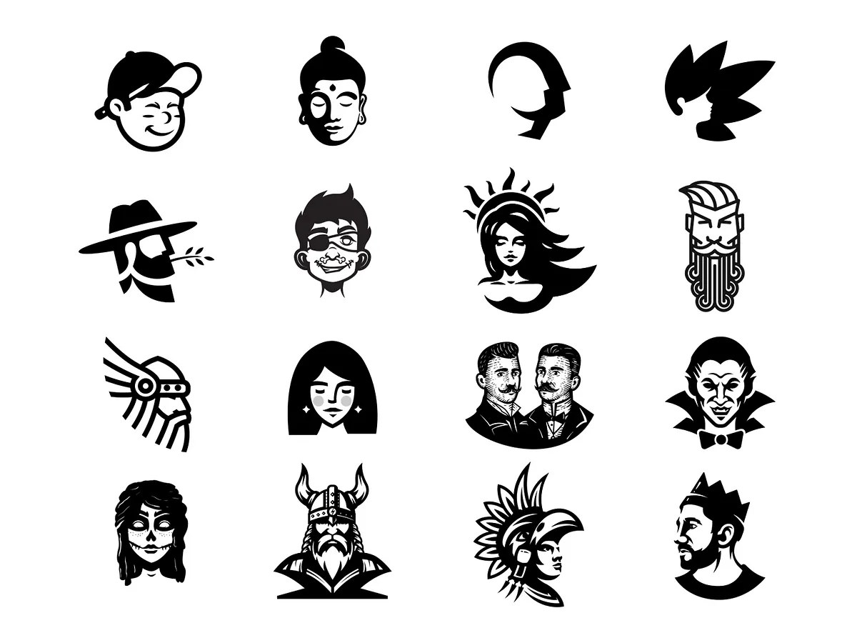 Face Logo designs, themes, templates and downloadable graphic elements ...