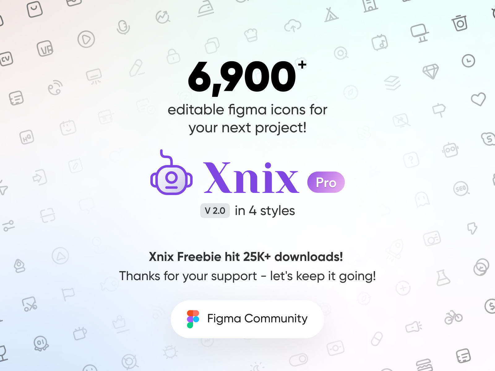 Xnix Icon Pro - 6,900+ editable icons by Ankush Syal on Dribbble