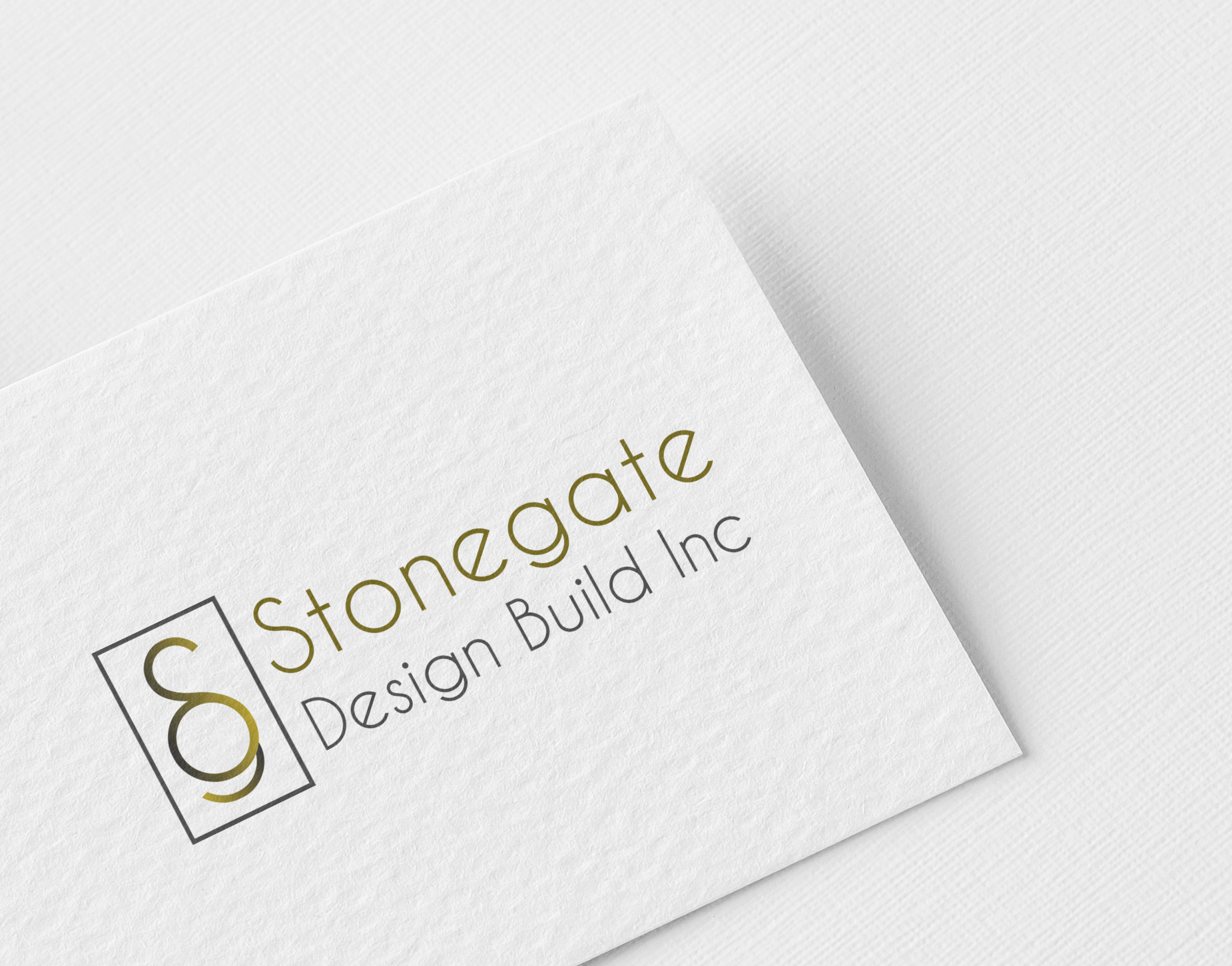 Stonegate Design Build Inc Logo Concept by Sk_daydreamer on Dribbble