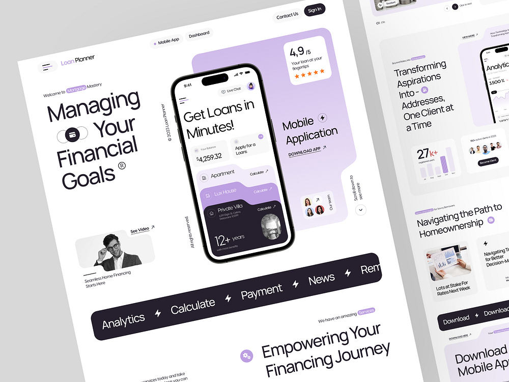 Browse thousands of Fintech Landing Page images for design inspiration ...