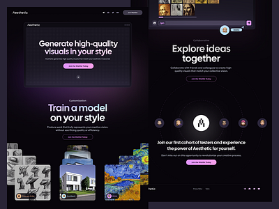 Ai website Concept by Ted Kulakevich on Dribbble