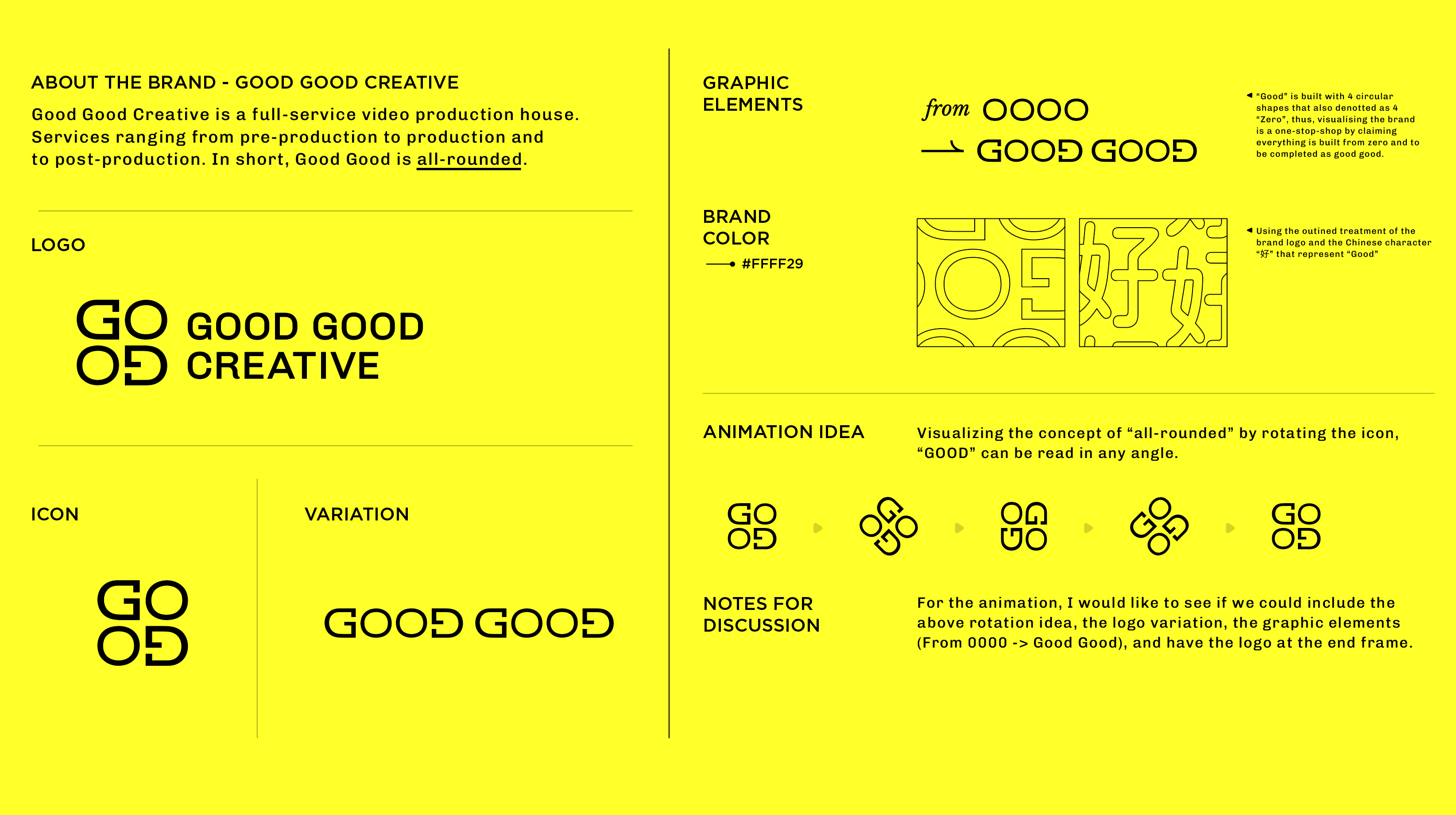 Good Good Logo Animation by Hernán Jaimes on Dribbble