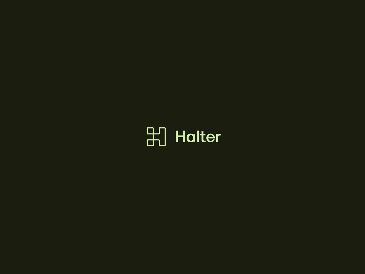 Halter Logo Animation by Hernán Jaimes on Dribbble