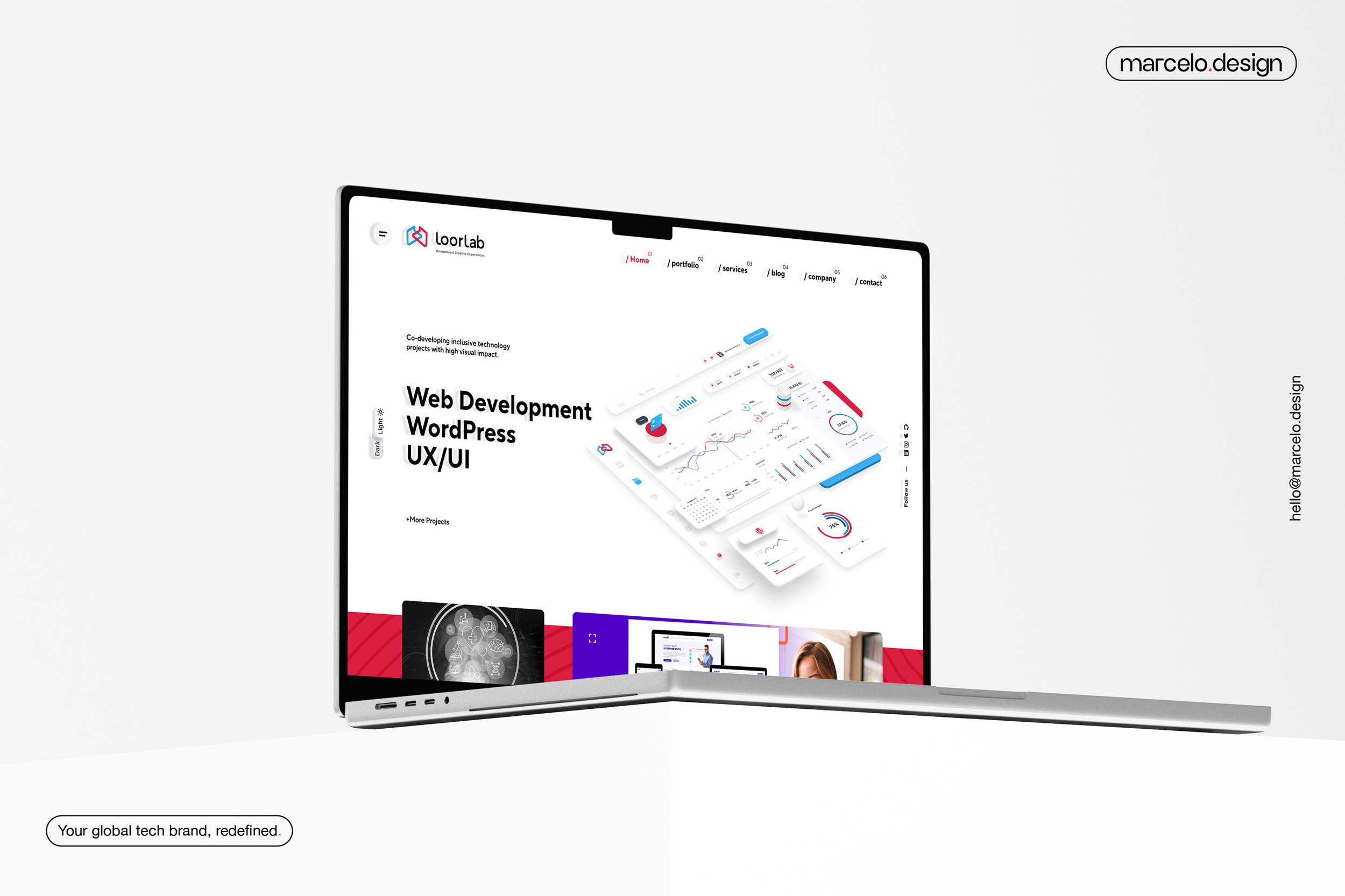 Loorlab - Website Re Design by marcelo.design on Dribbble