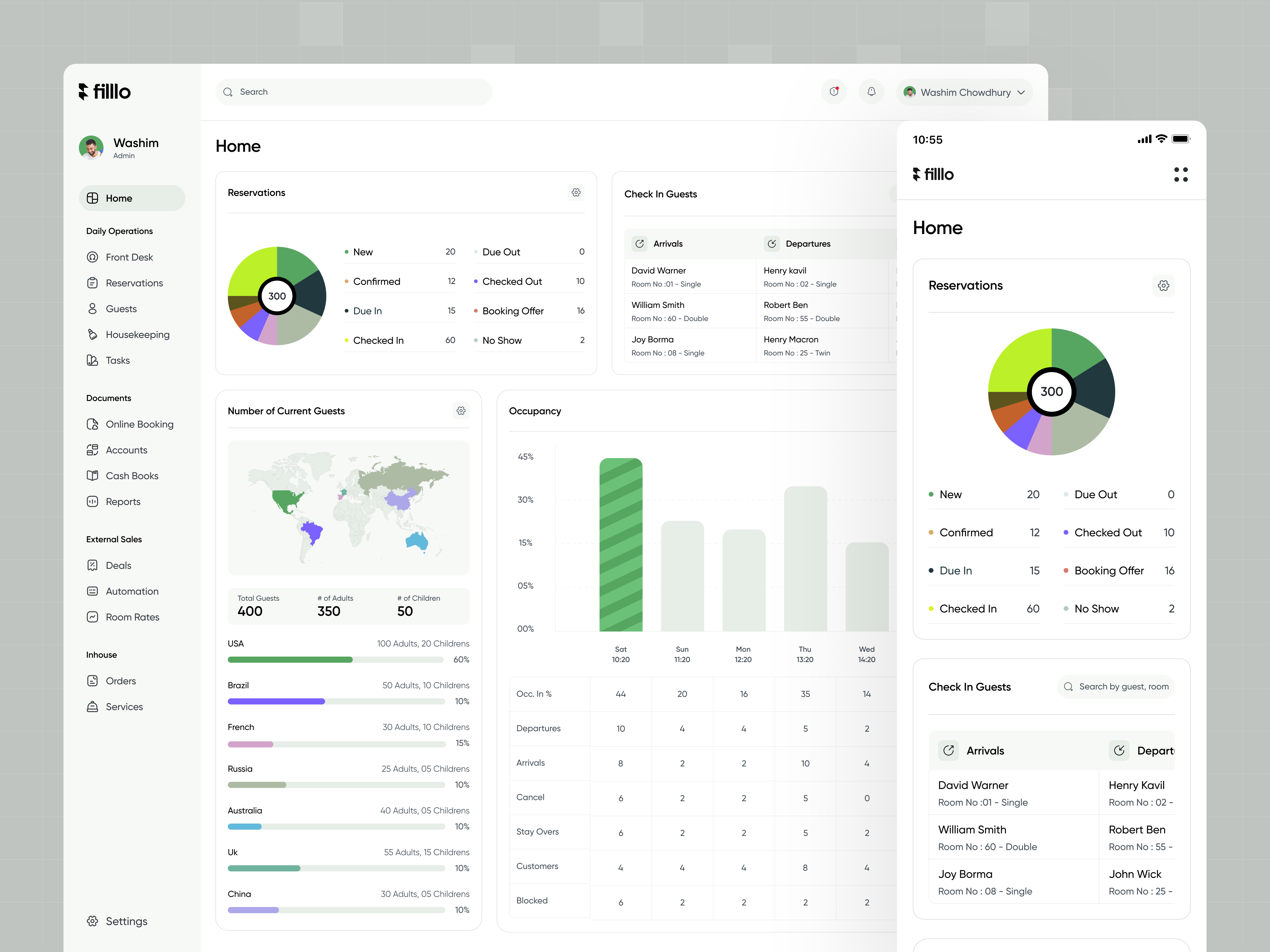 Hotel Management designs, themes, templates and downloadable graphic ...