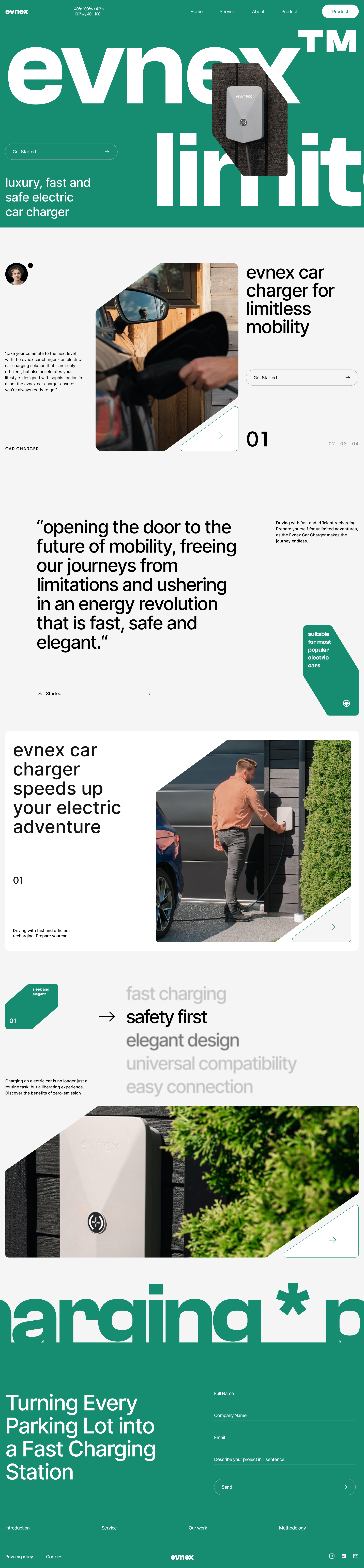 Evnex - Electric Car Charger by Sultan Adi for One Week Wonders on Dribbble