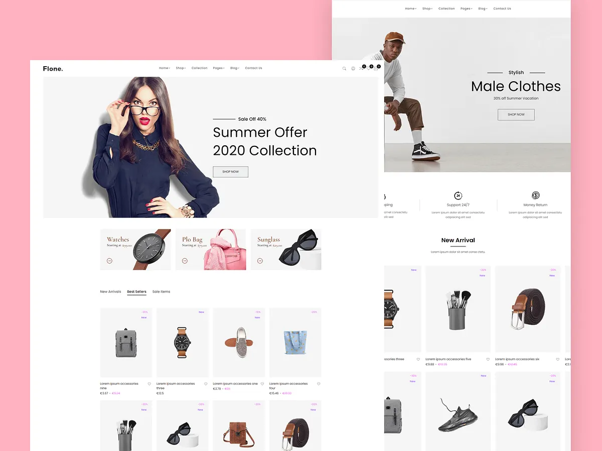 Browse thousands of React Ecommerce Template images for design ...