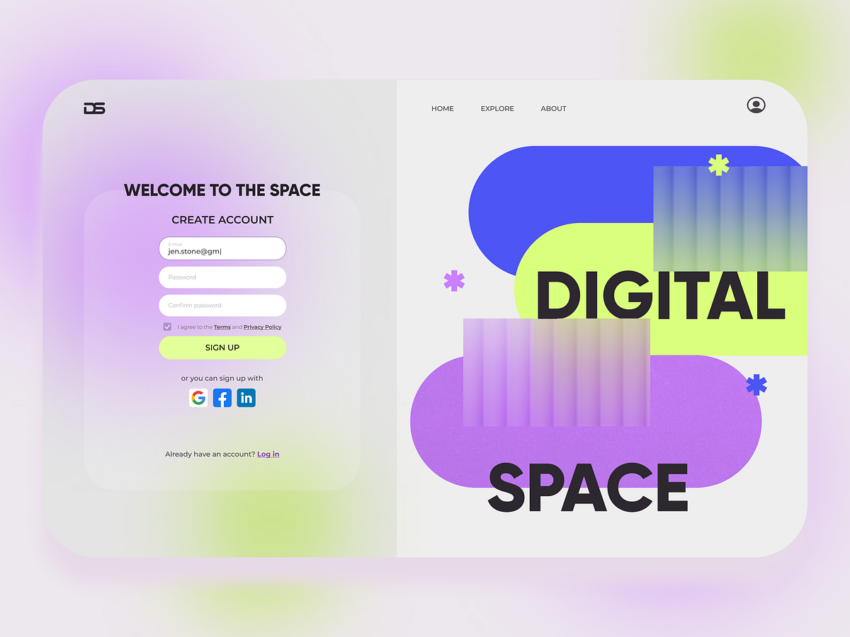 Browse thousands of Register Form images for design inspiration | Dribbble