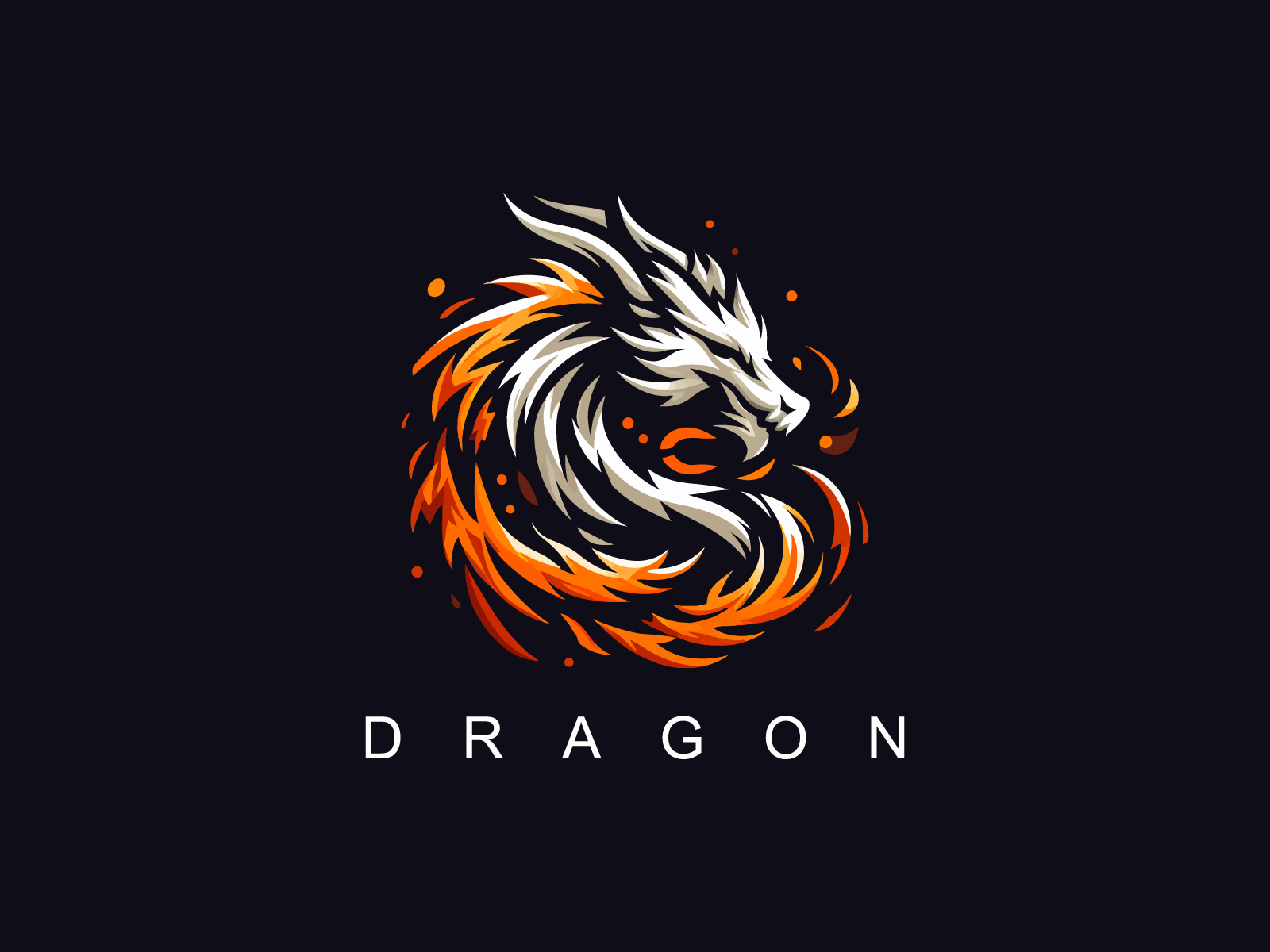Dragon Logo by Austin Smith on Dribbble