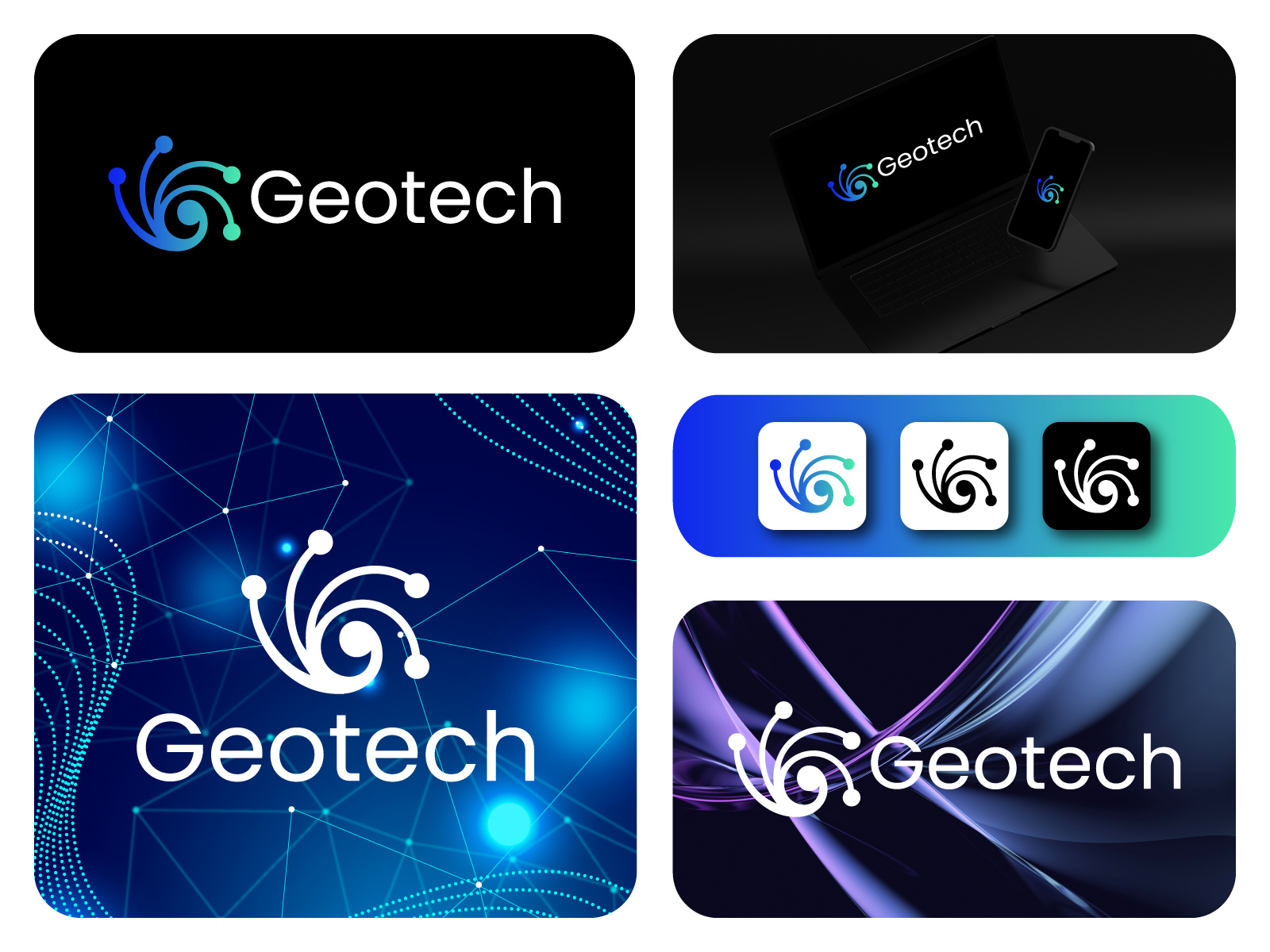 Geotech logo | Letter G + tech logo design by Sajal Saha | logo ...