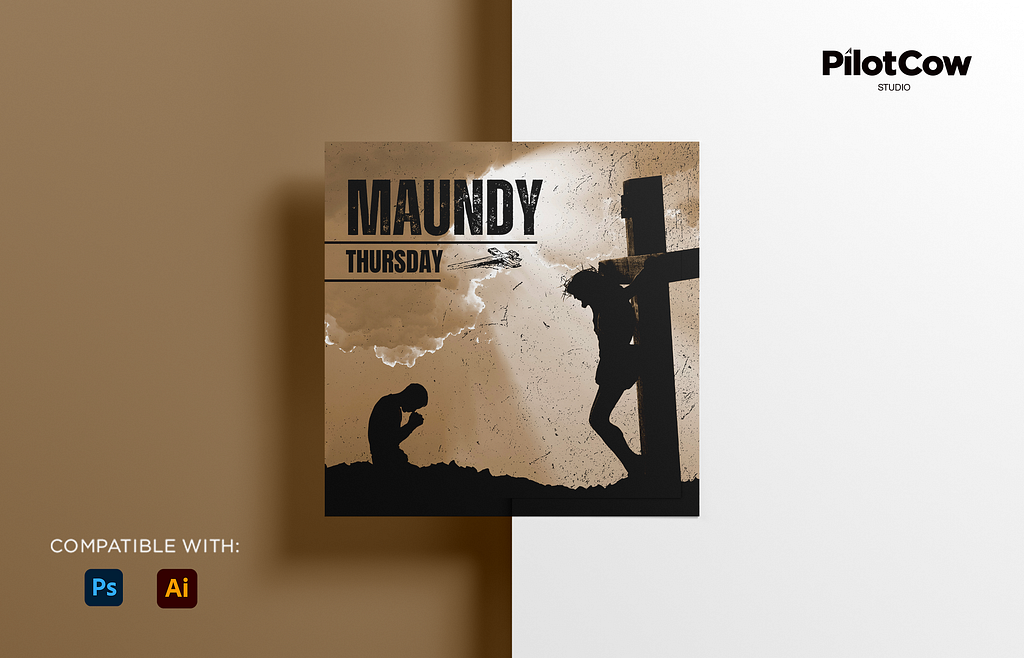 Maundy Thursday Poster by Princess Juan on Dribbble