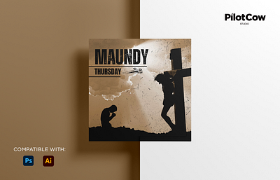 Maundy Thursday Poster by Princess Juan on Dribbble
