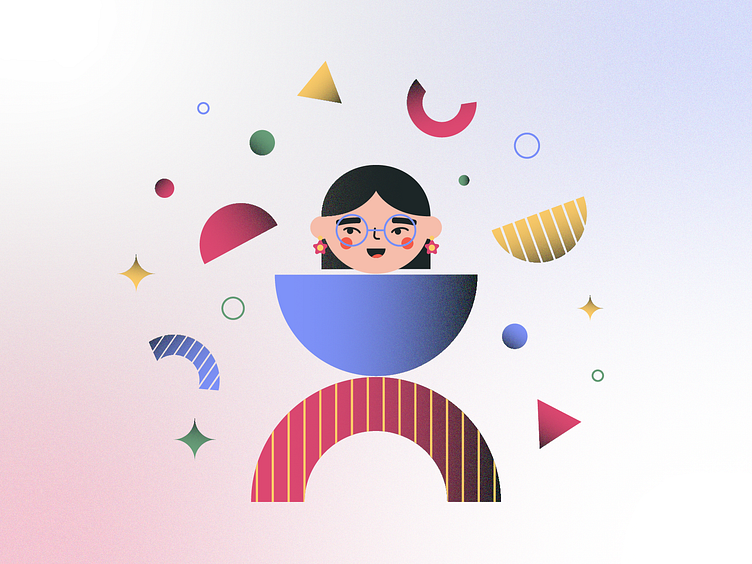 Stripes - Character Illustration by Ipsita Pal on Dribbble