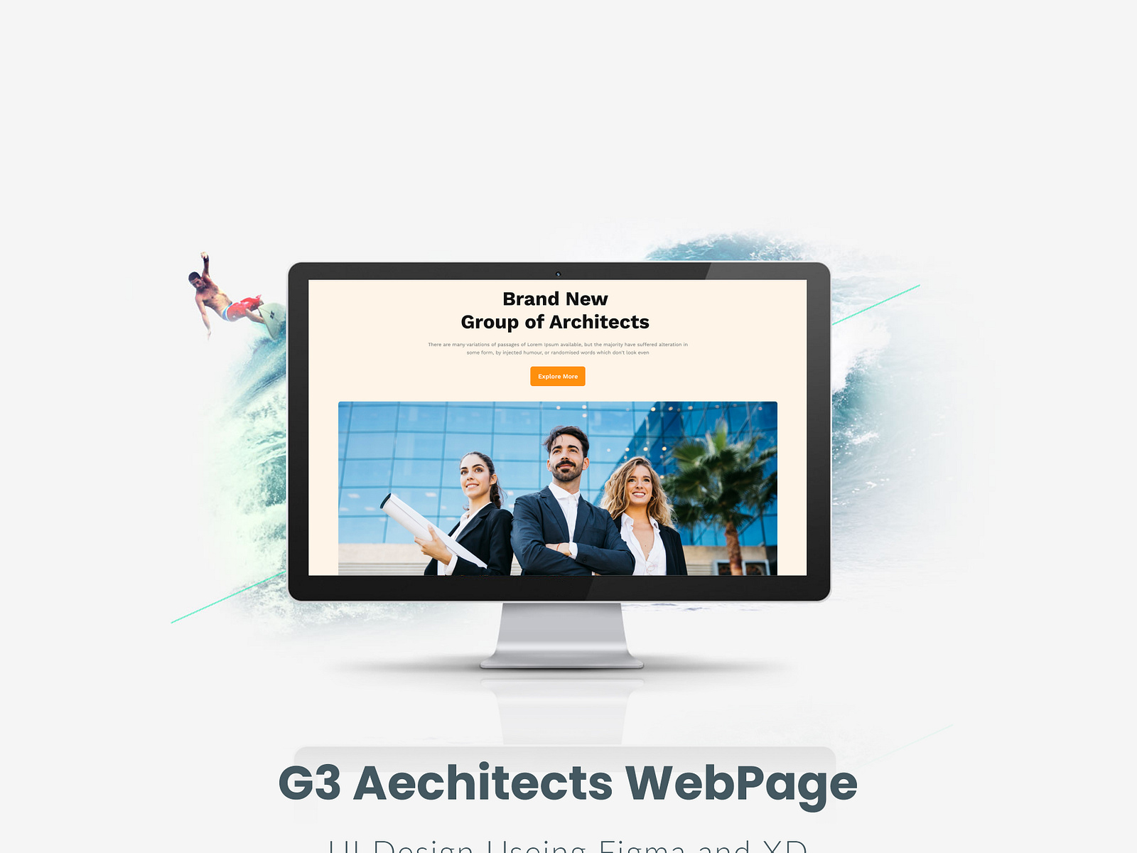 G3 Architects Website UI Design by Dhiritiman Sarker on Dribbble