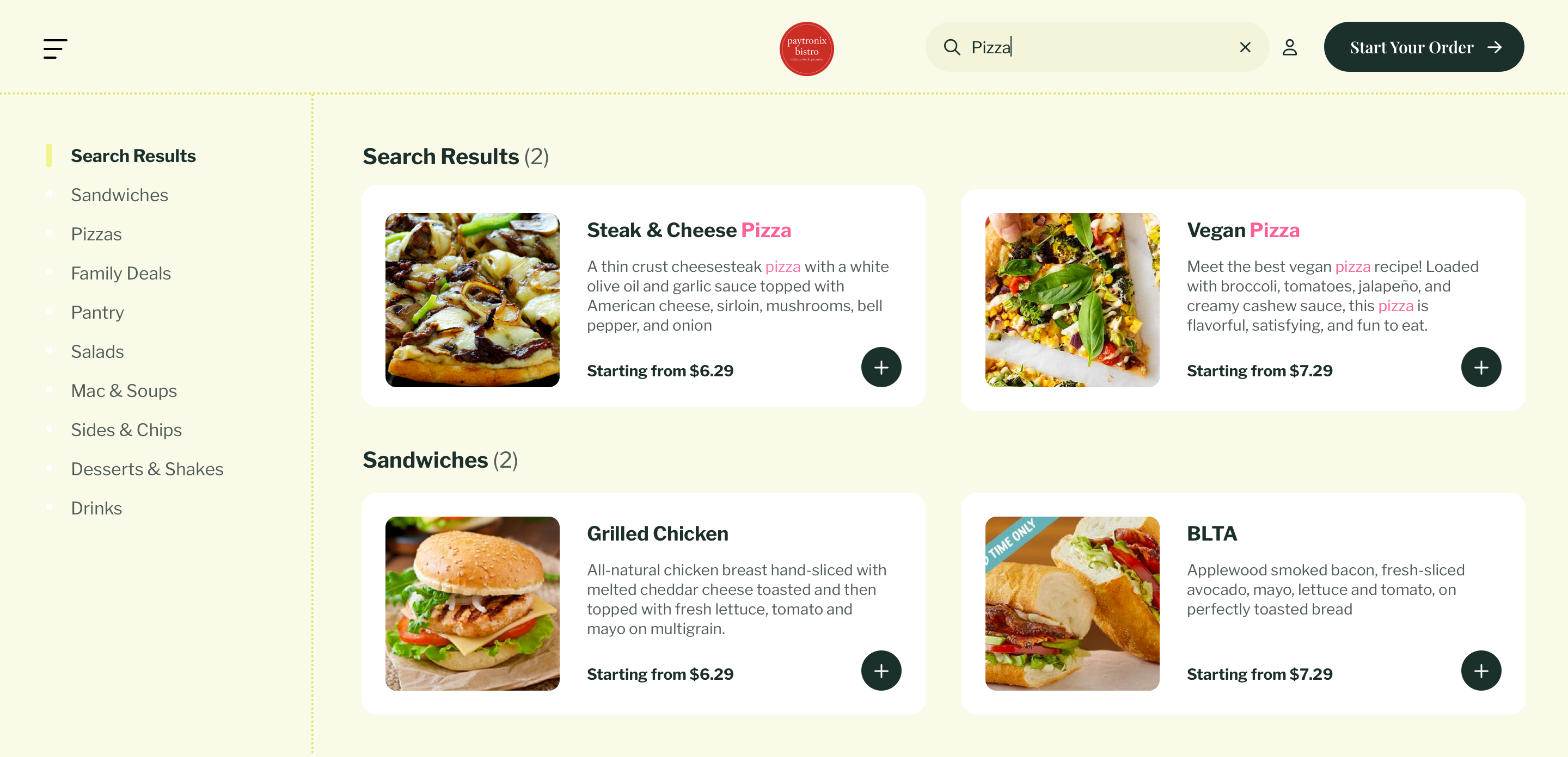 Food Ordering Template 3 by Nikola on Dribbble