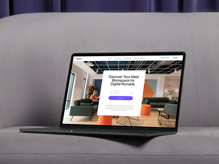 Workspace Rental Hub Website By Happy Milliarta For Odama On Dribbble