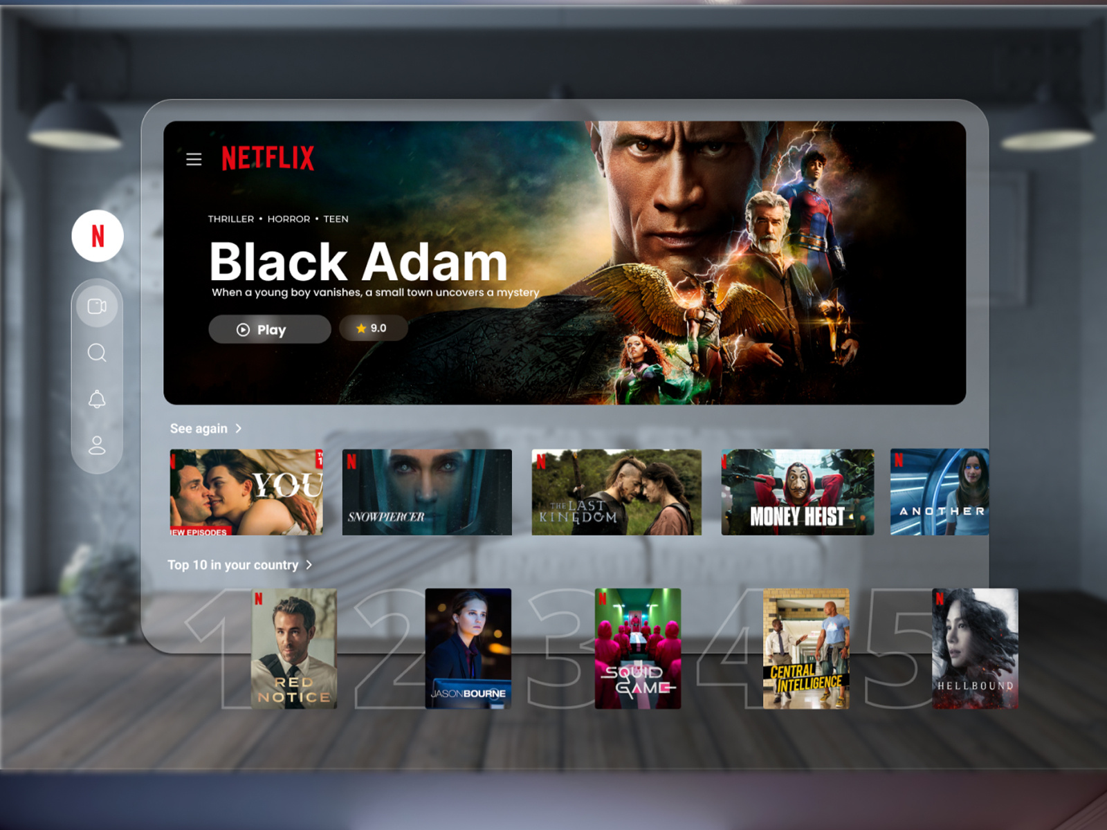 Netflix- Apple Vision pro by DesignBysuha on Dribbble