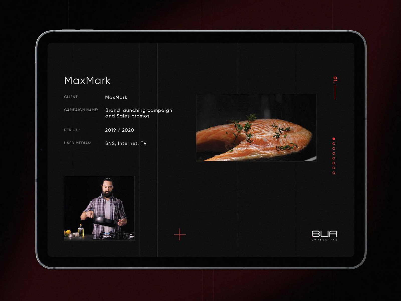 Design and layout of the catalog for "BUR consulting" by Alina ...