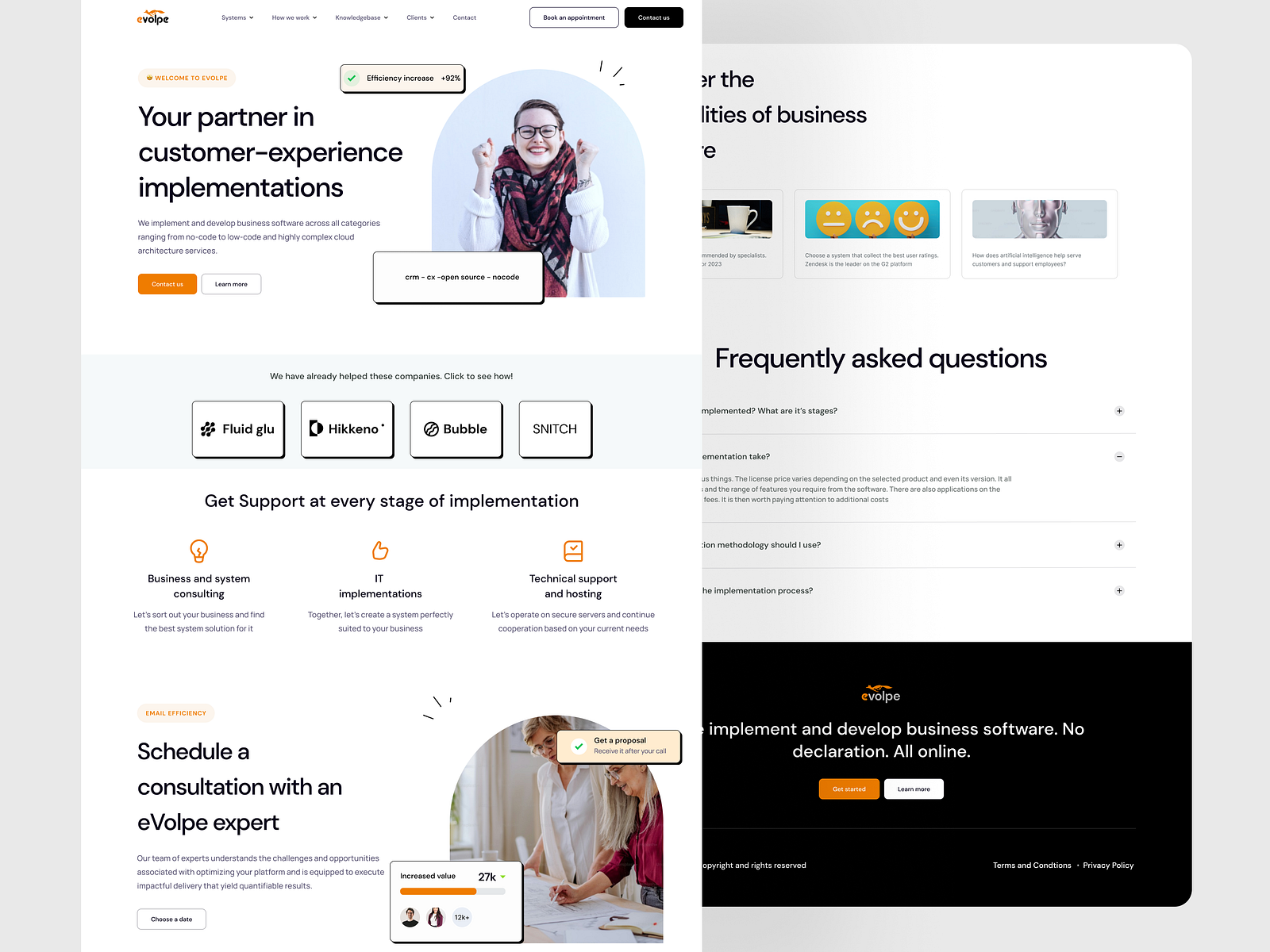 Customer Experience Landing Page by Fessburn 🌟 on Dribbble Customer Experience Landing Page by Fessburn 🌟 on Dribbble