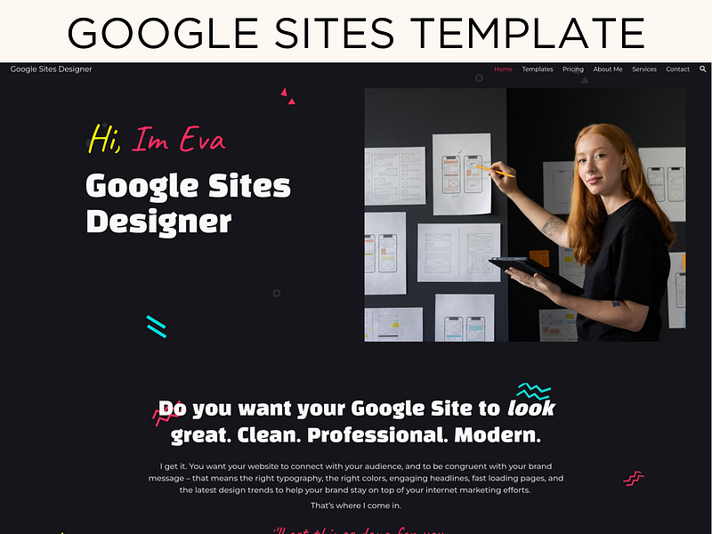 Google Sites designs, themes, templates and downloadable graphic ...