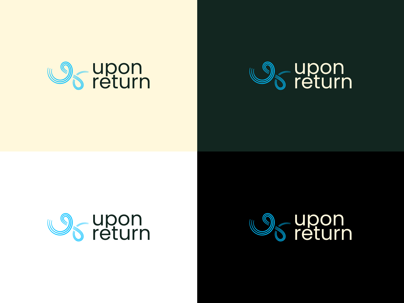 Upon Return Visual Identity 🗺 by Whales Branding on Dribbble