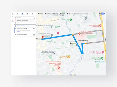 Location Tracker UI designs, themes, templates and downloadable graphic ...