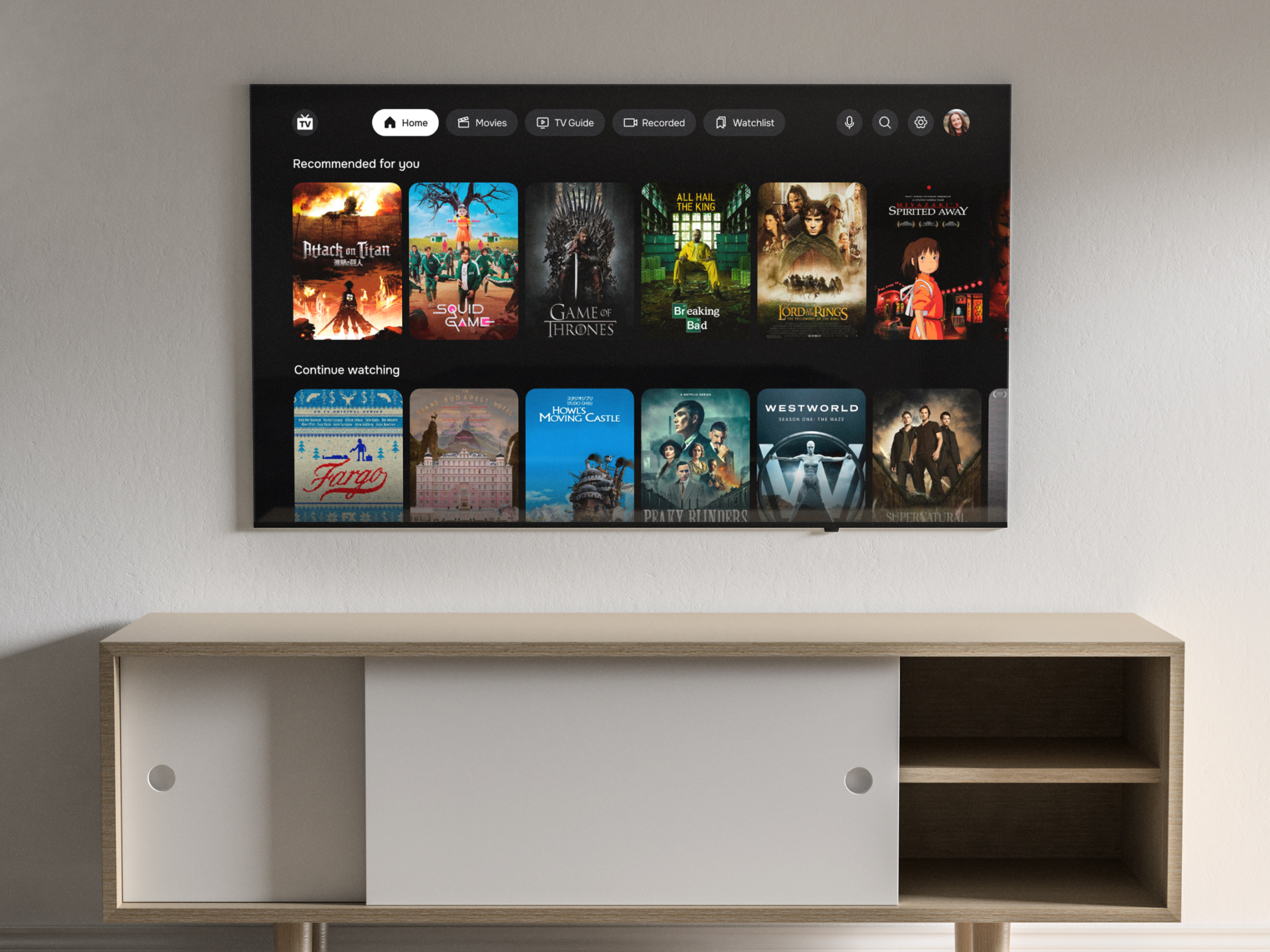 Daily UI #88 - OTT app interface by Veronica K on Dribbble