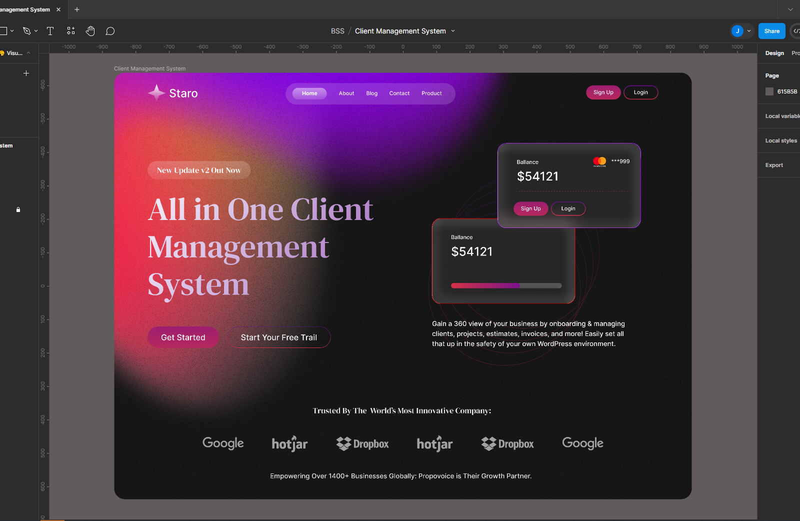 Client Management System By Jahidul Bin Rafiq On Dribbble