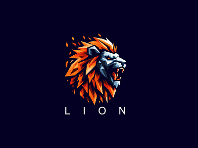 Lion Logo by Austin Smith on Dribbble