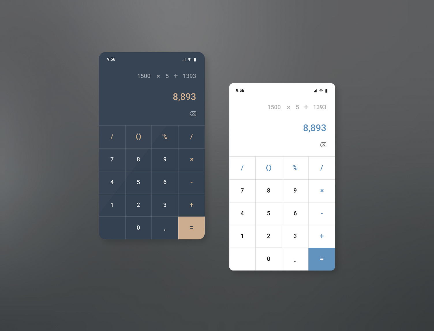 Calculator - App Ui design by Arman on Dribbble