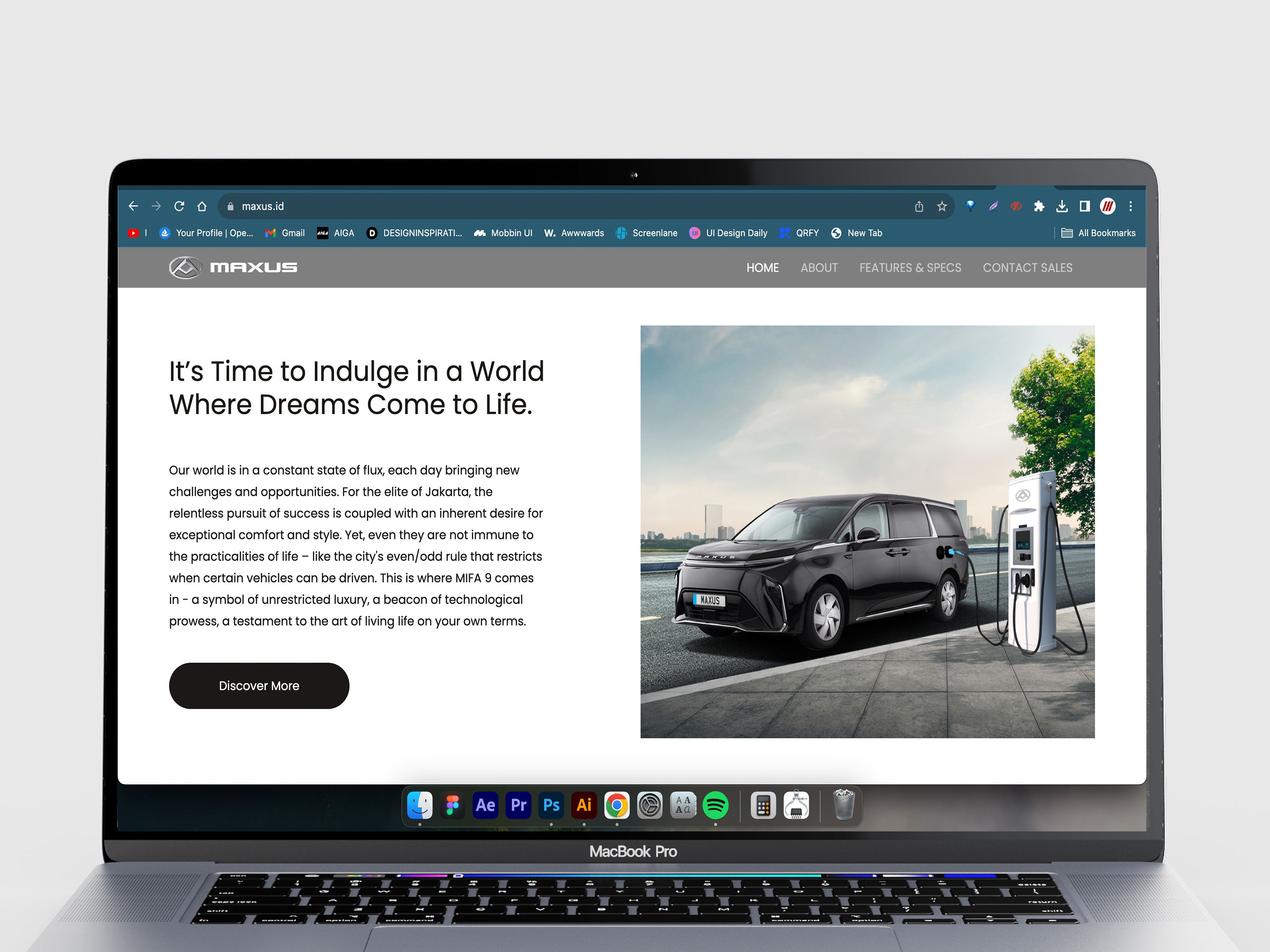 Maxus Web Banner by Idham Kholiq on Dribbble