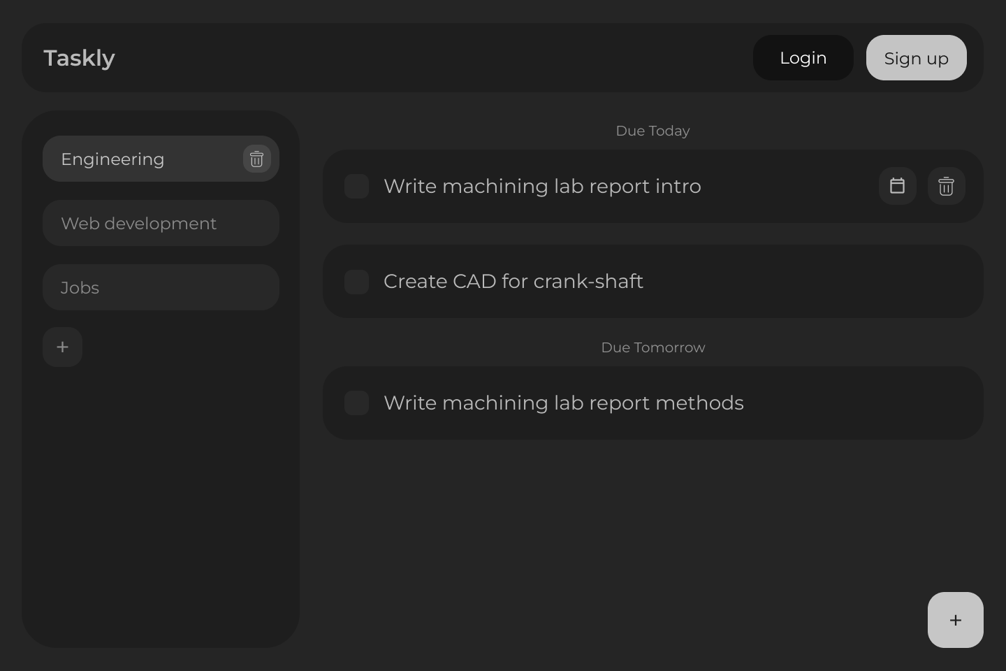 To-do list web app design by Tharu on Dribbble To-do list web app design by Tharu on Dribbble