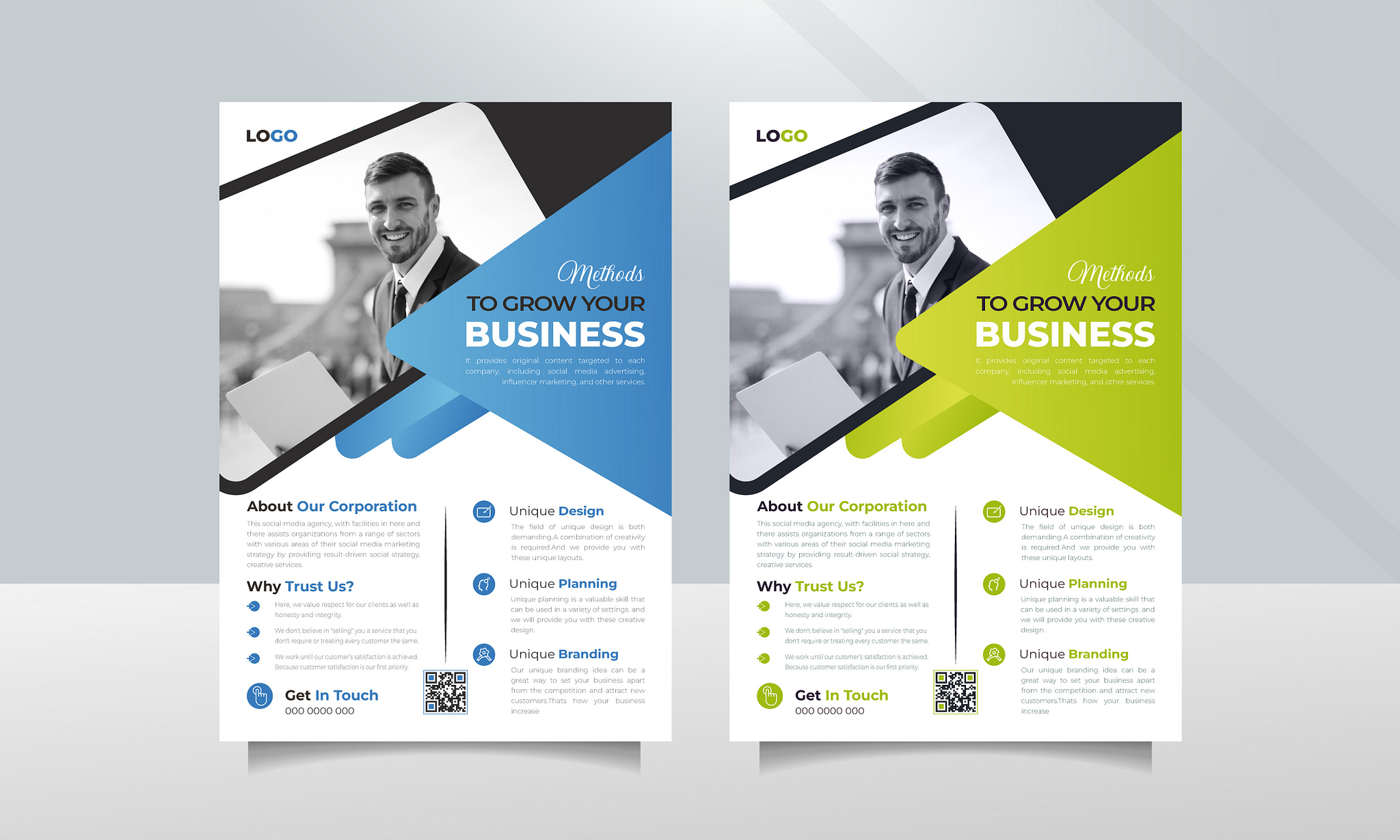 Business Flyer Design by Graph Whale on Dribbble